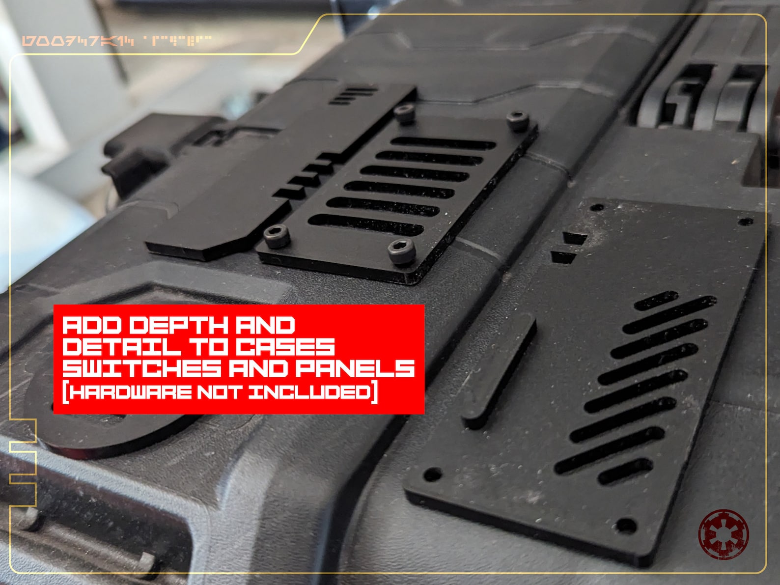 Greebles - Panels & Vents - for Star Wars and Sci Fi Inspired ...