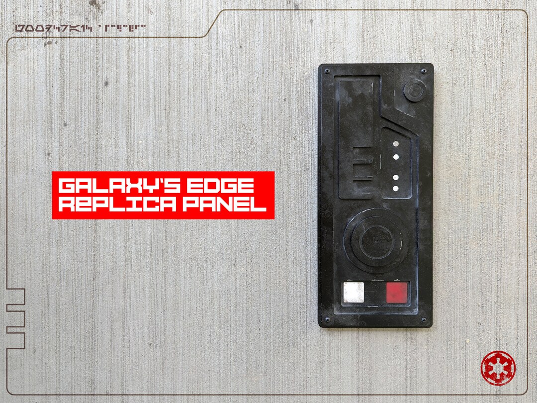 Replica Galaxy's Edge Control Panel - Handpainted Weathering - Perfect ...