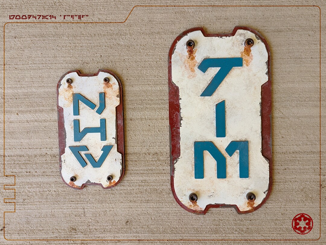 Galaxy's Edge Personalized Star Wars Inspired Name Panel - Perfect Gift ...