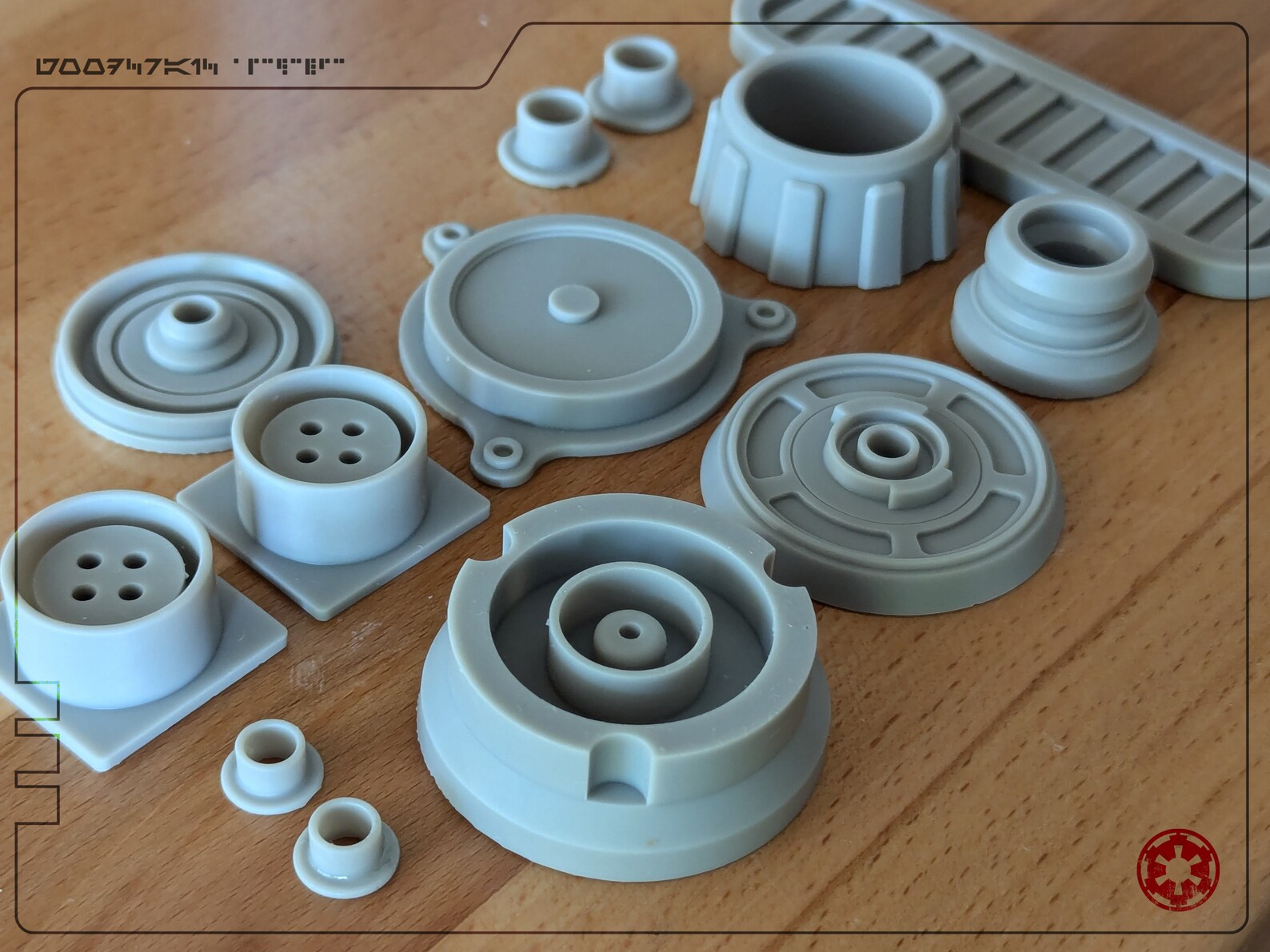 Greebles Dials and Sockets for Star Wars and Sci Fi Inspired Propmaking ...