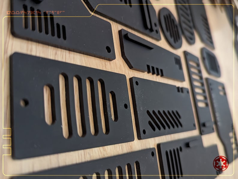 Greebles - Panels & Vents - for Star Wars and Sci Fi Inspired ...