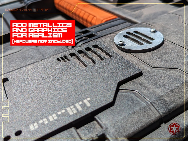 Greebles - Panels & Vents - for Star Wars and Sci Fi Inspired ...