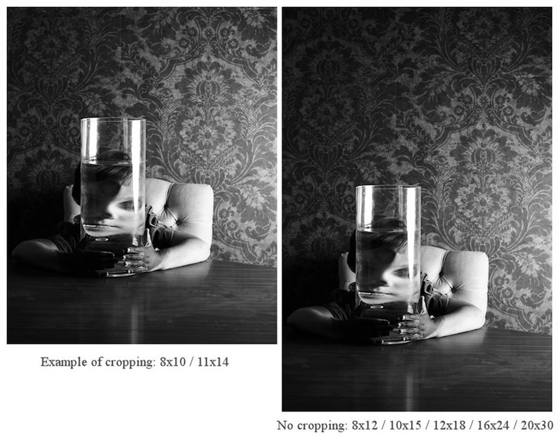 Distortions Fine Art Photography B&W Surreal Photo Print Portrait of a ...