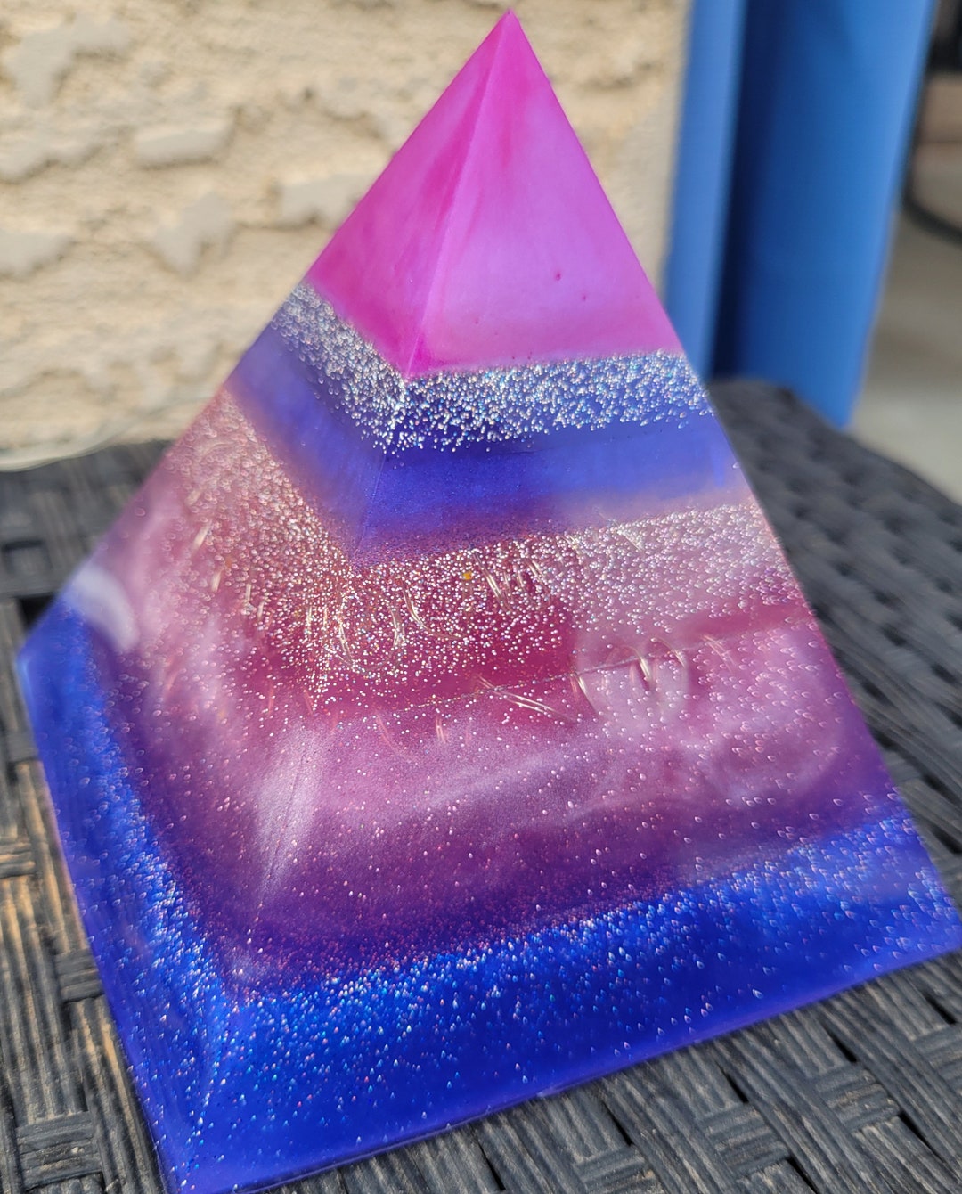 Medium Lighted Pyramid - Etsy