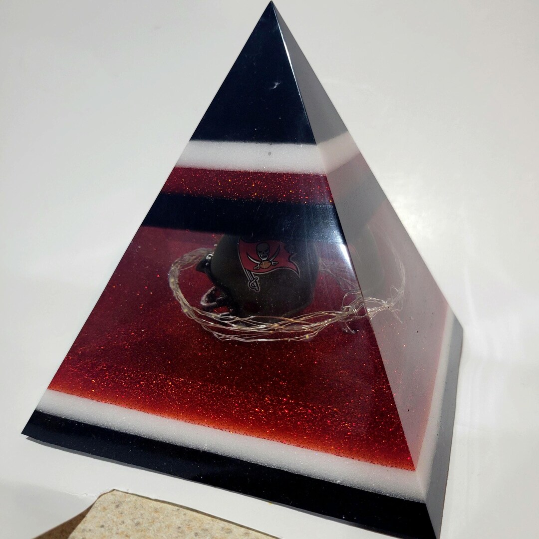 Tampa Bay Buccaneers Lighted Football Pyramid - Etsy