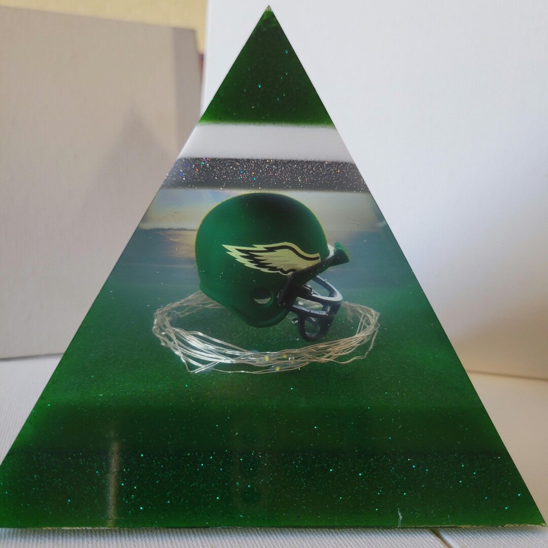 Philadelphia Eagles Lighted Football Pyramid - Etsy