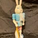 10 Easter Bunny W/ Tennis Racquet Nutcracker Spring Pastels - Etsy