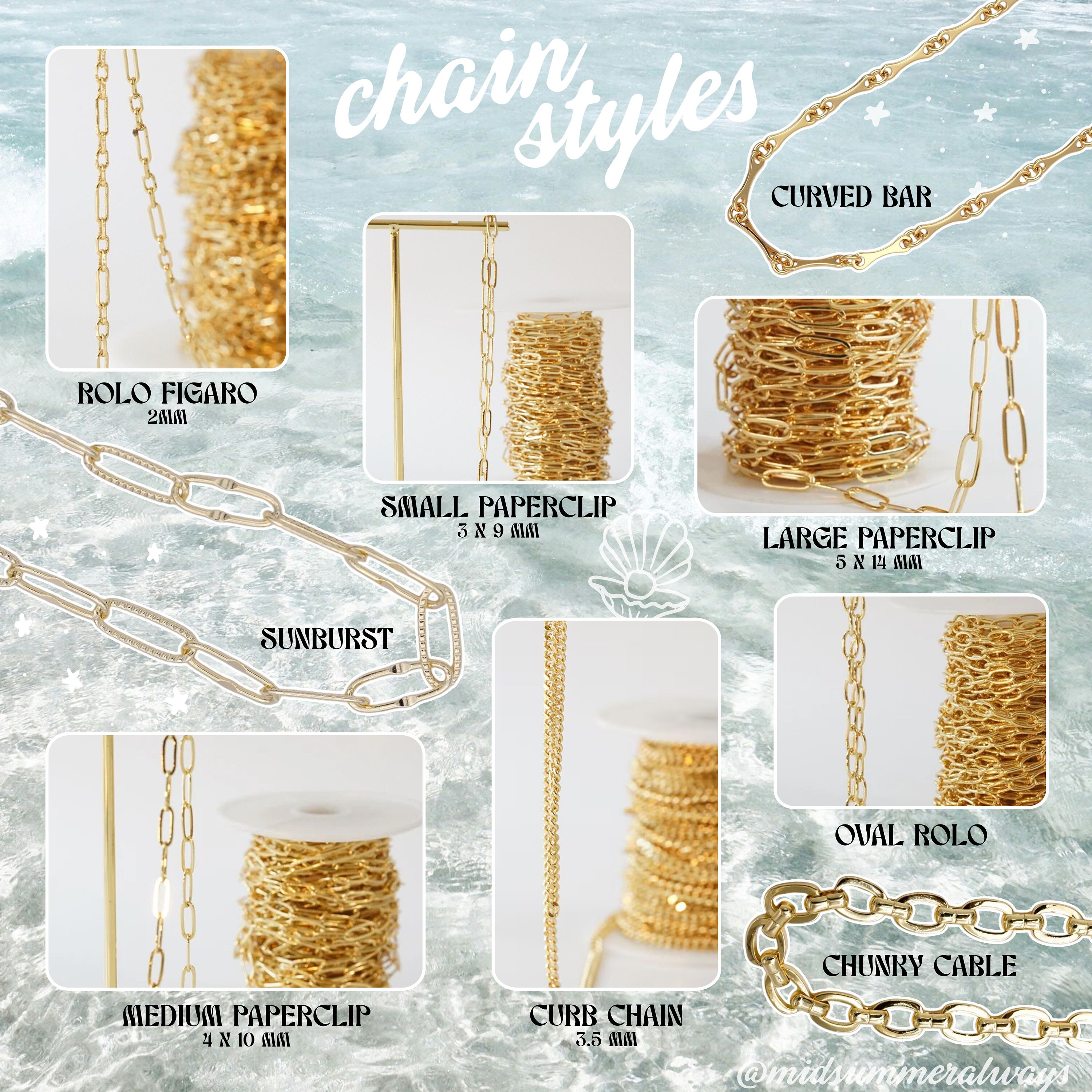 Gold Filled Custom Charm Necklace by Midsummer Always Build Your Own ...