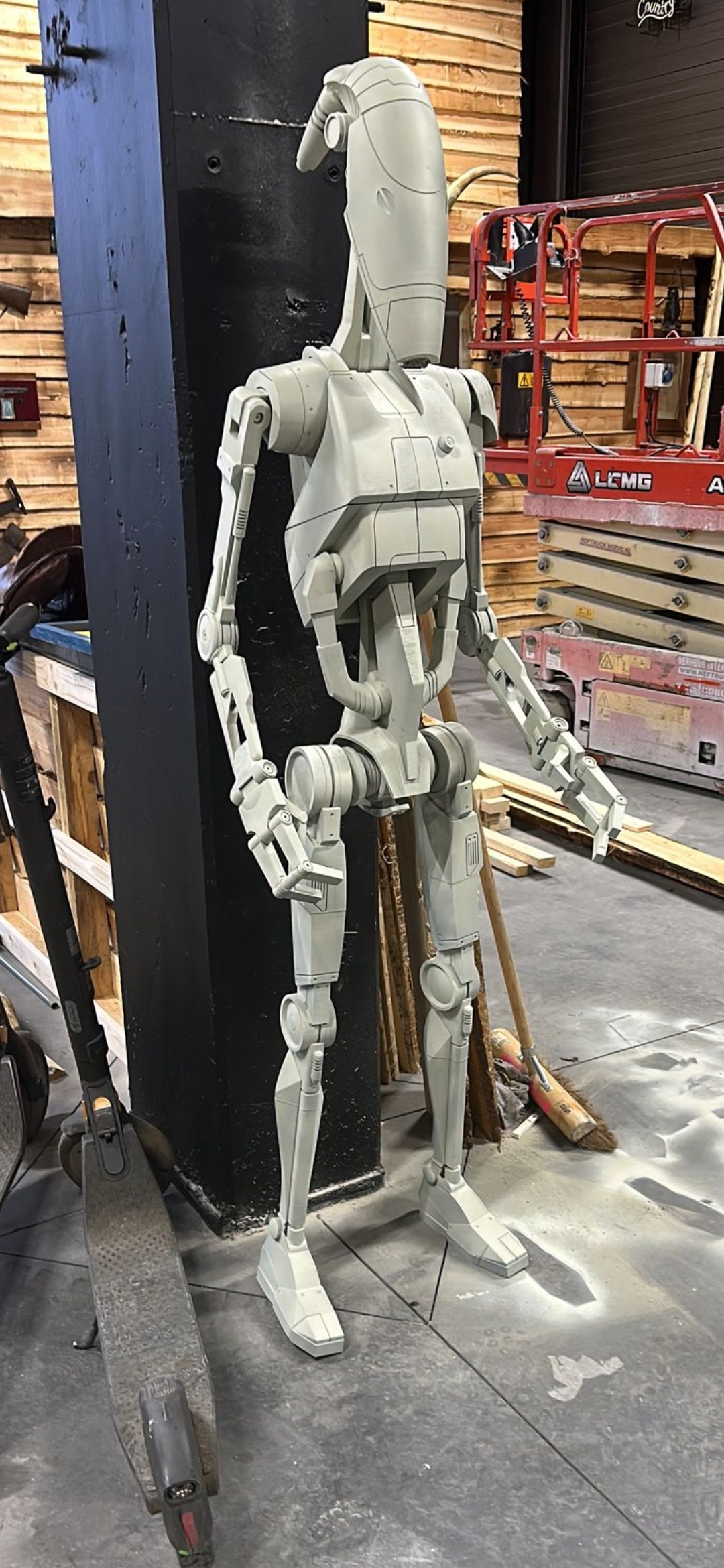 SALE Life Size Starwars Inspired B1 Battle Droid 1 on 1 ,unpainted and ...