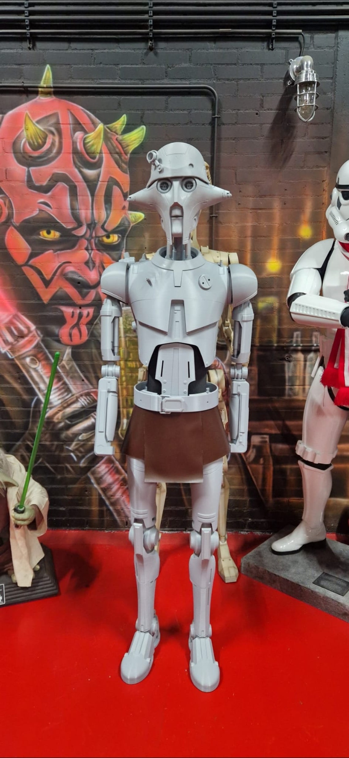 Huyang Ahsoka Life Size 1:1 Inspired, Unpainted and Ready for Your ...