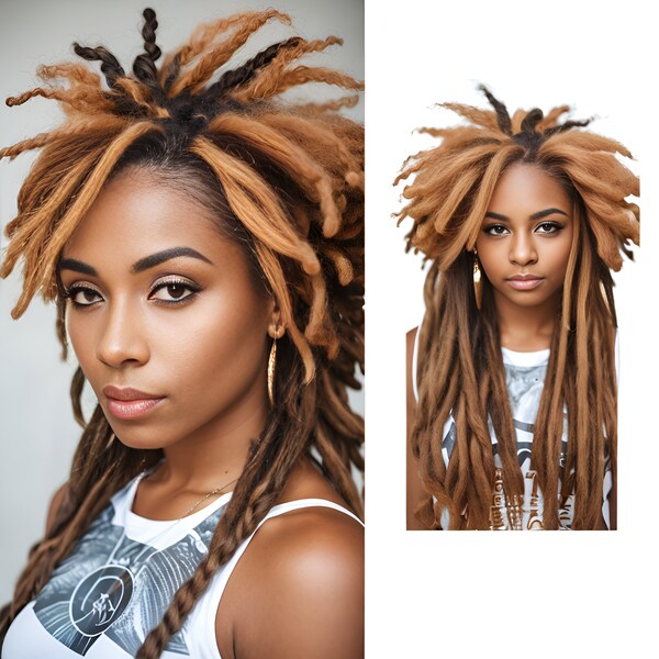 Permanent Loc Extension Human Hair - Etsy