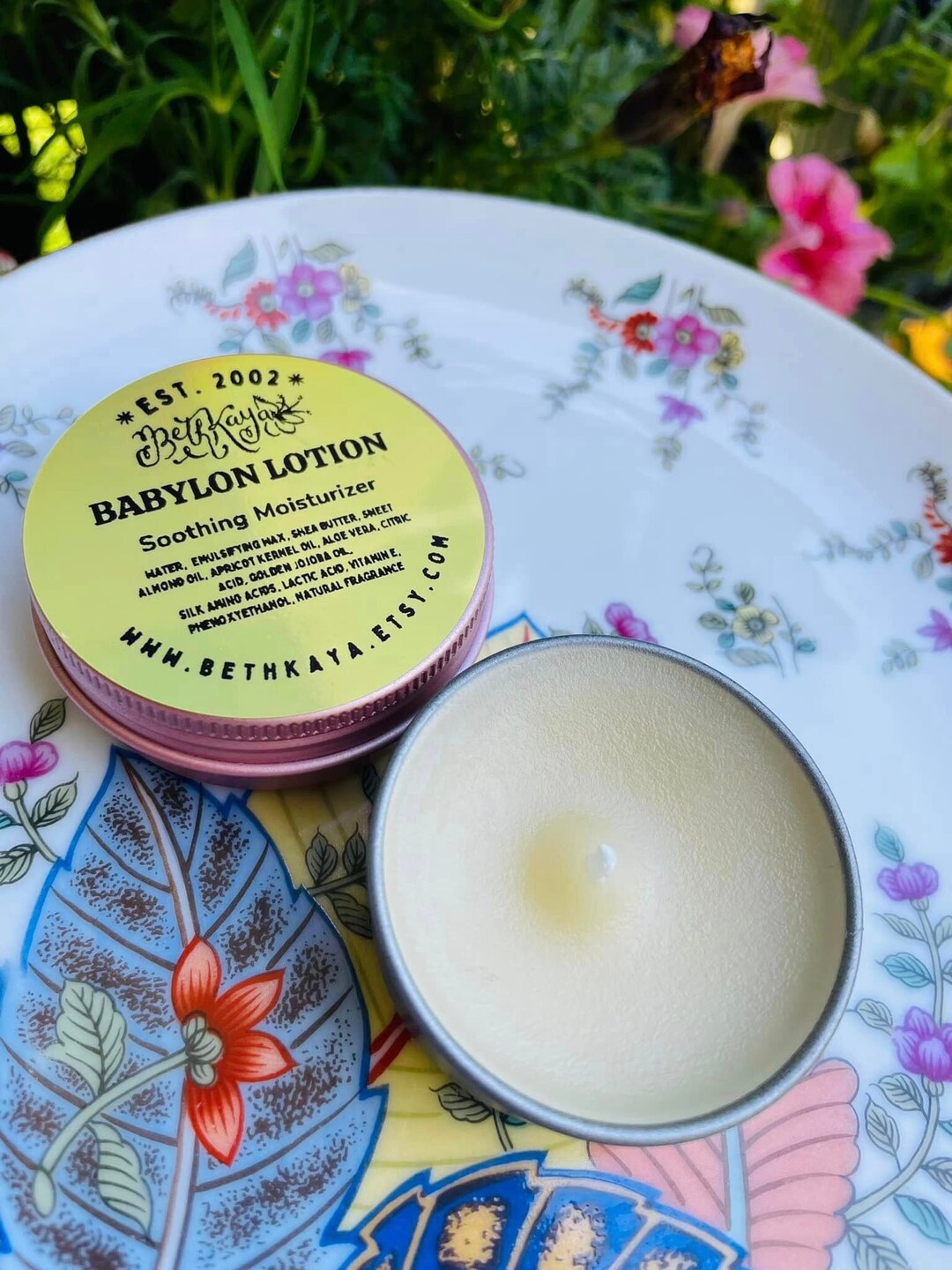 BABYLON LOTION & CANDLE - Ultra Hydrating Vanilla Musk Body Lotion and ...