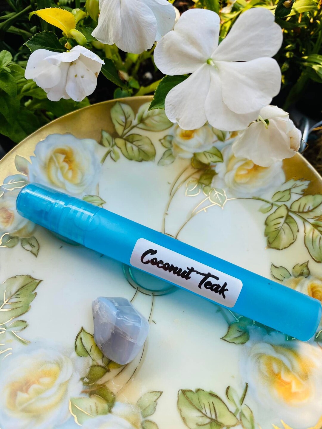 COCONUT TEAKWOOD Limited Series Spray & Crystal Warm Coconut Shavings ...