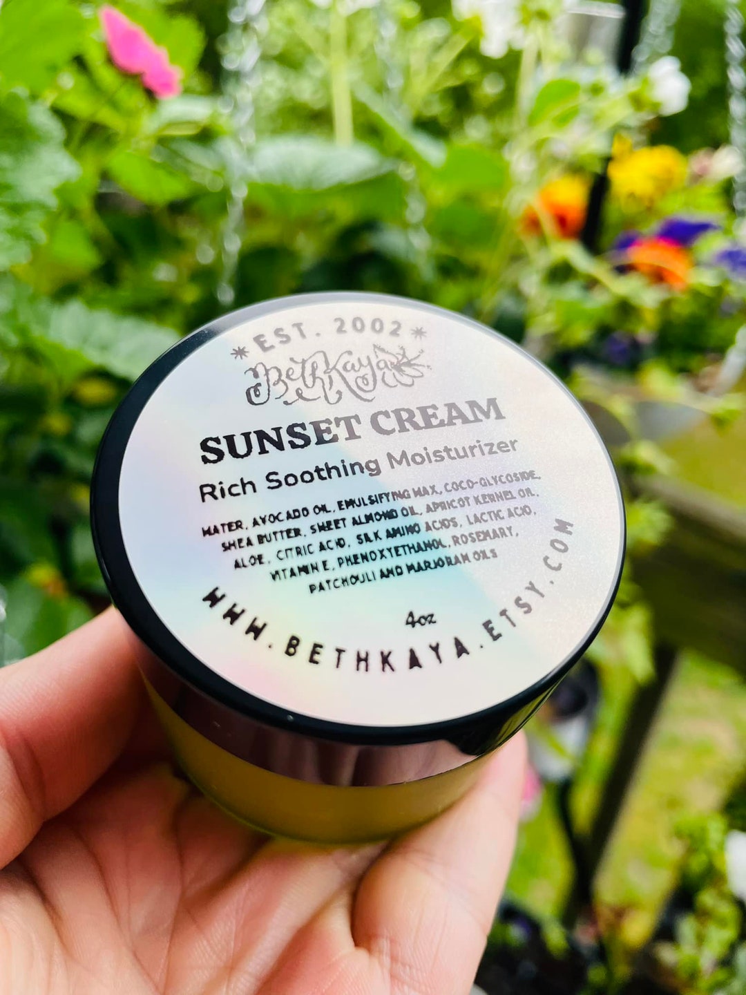 SUNSET CREAM - Nighttime Face Cream - Ultra Hydrating - Limited Edition ...