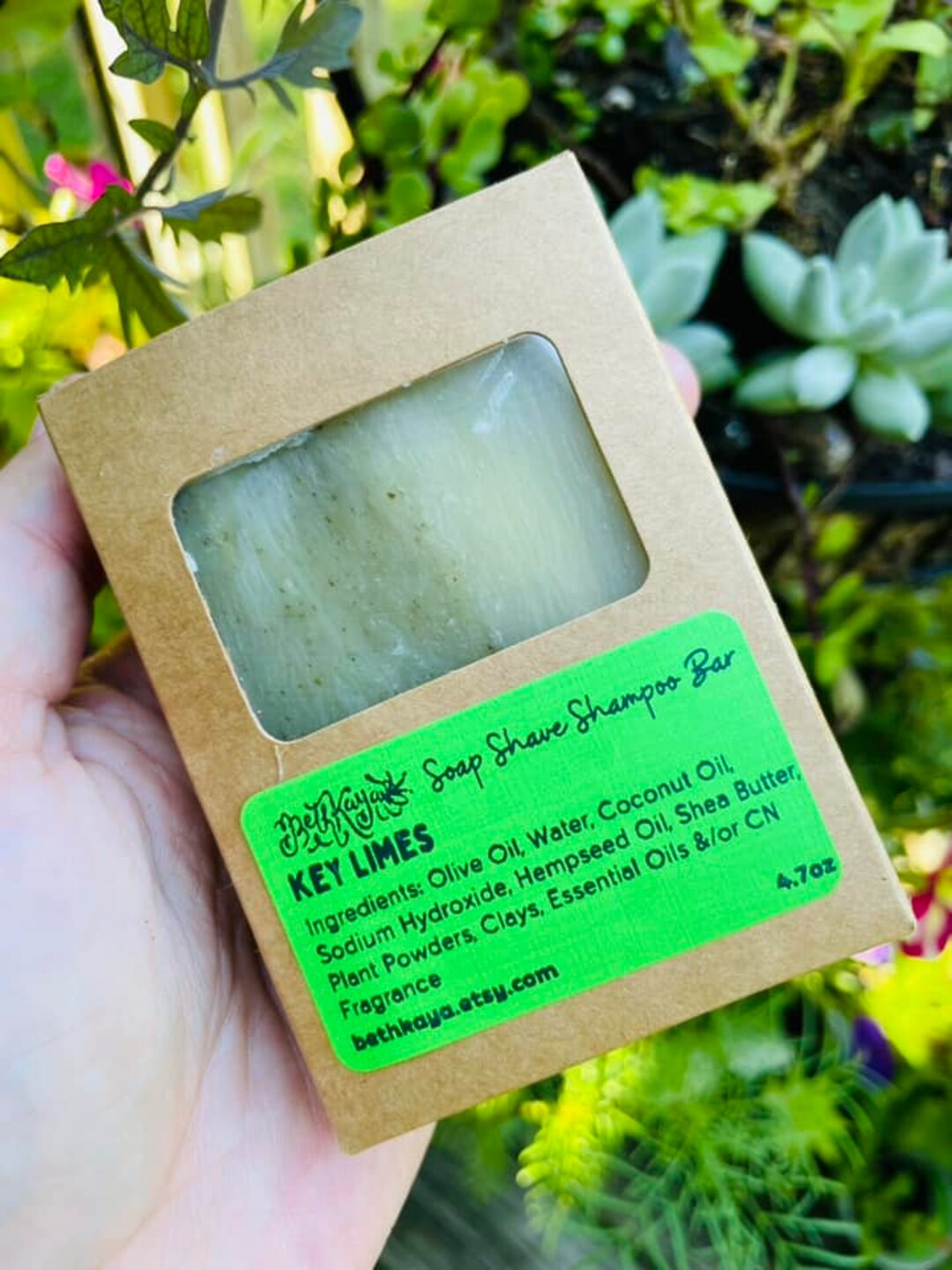 KEY LIME Soap | Body, Shave & Shampoo Bar | All-natural Cold Process ...