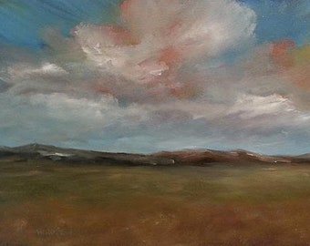 Prairie painting | Etsy