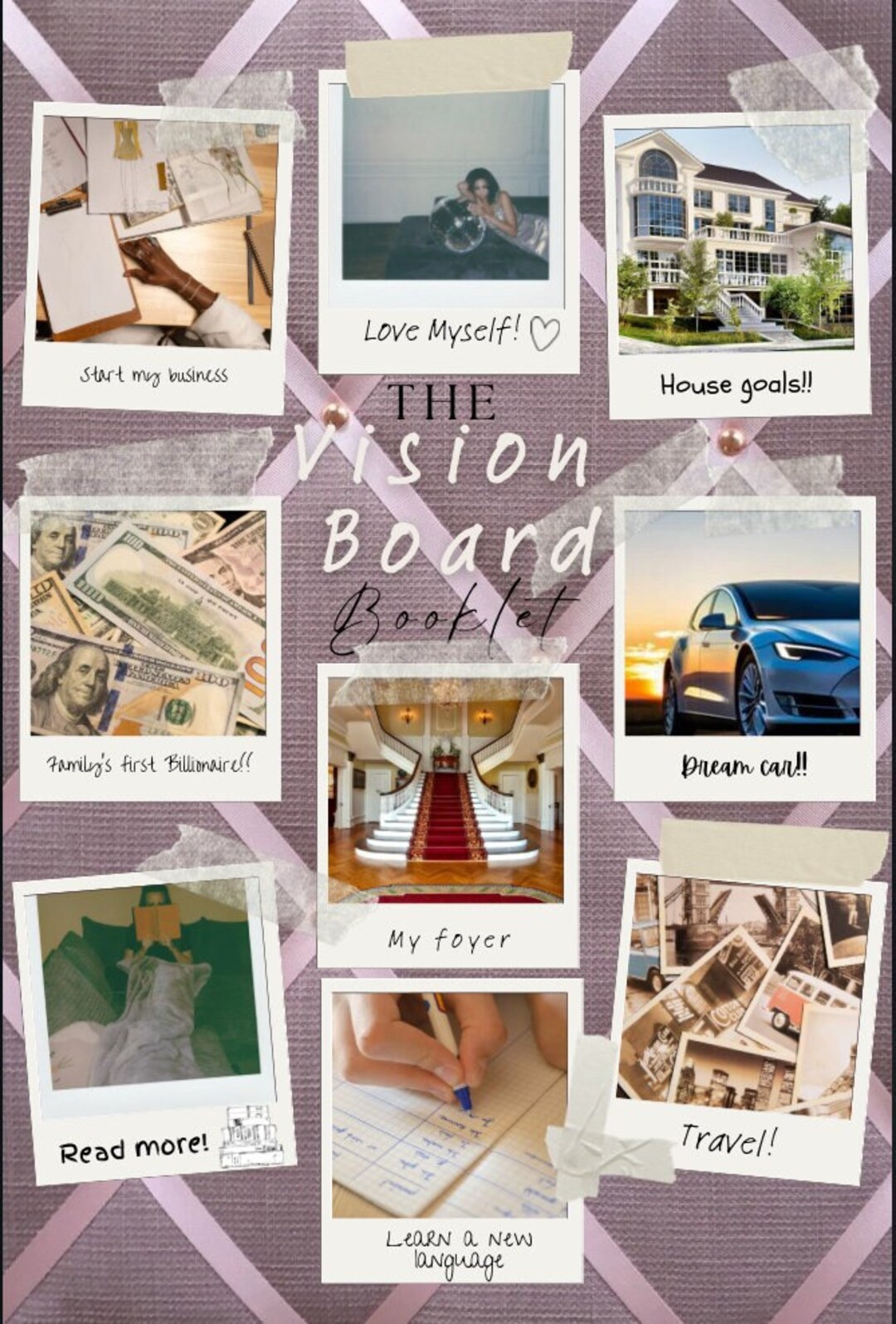 The Vision Board Booklet - Etsy