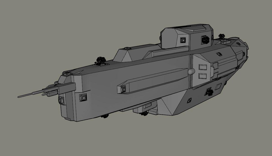 MCRN Wolverine Class Fast Destroyer - Etsy