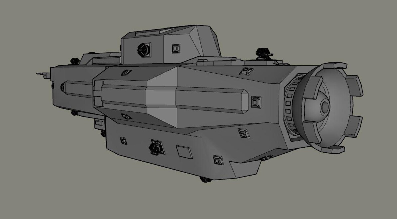 MCRN Wolverine Class Fast Destroyer - Etsy