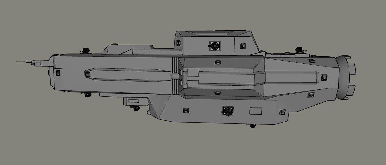 MCRN Wolverine Class Fast Destroyer - Etsy
