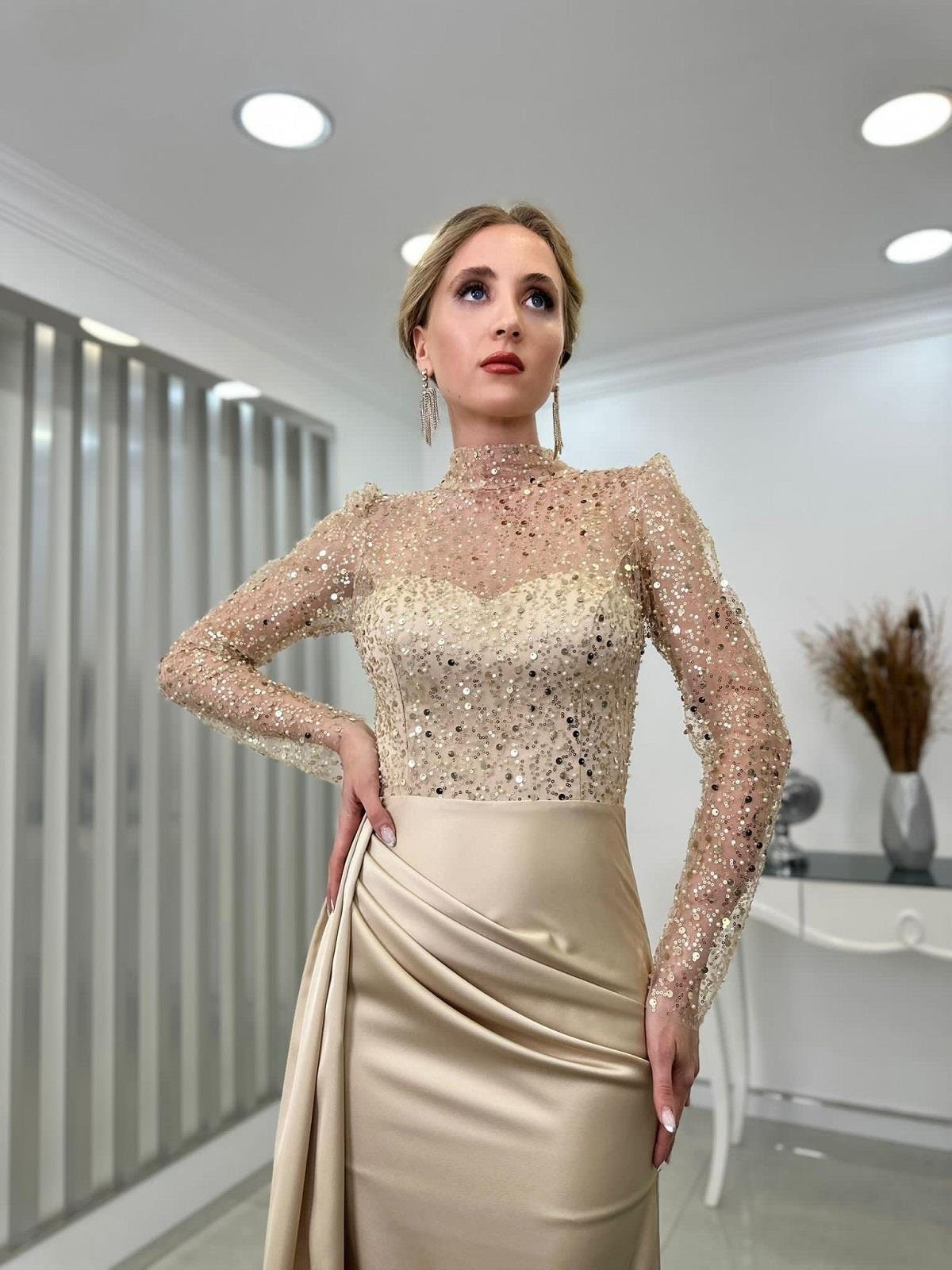 Party Dress Design Evening Dresses Transparent Evening Dress - Etsy