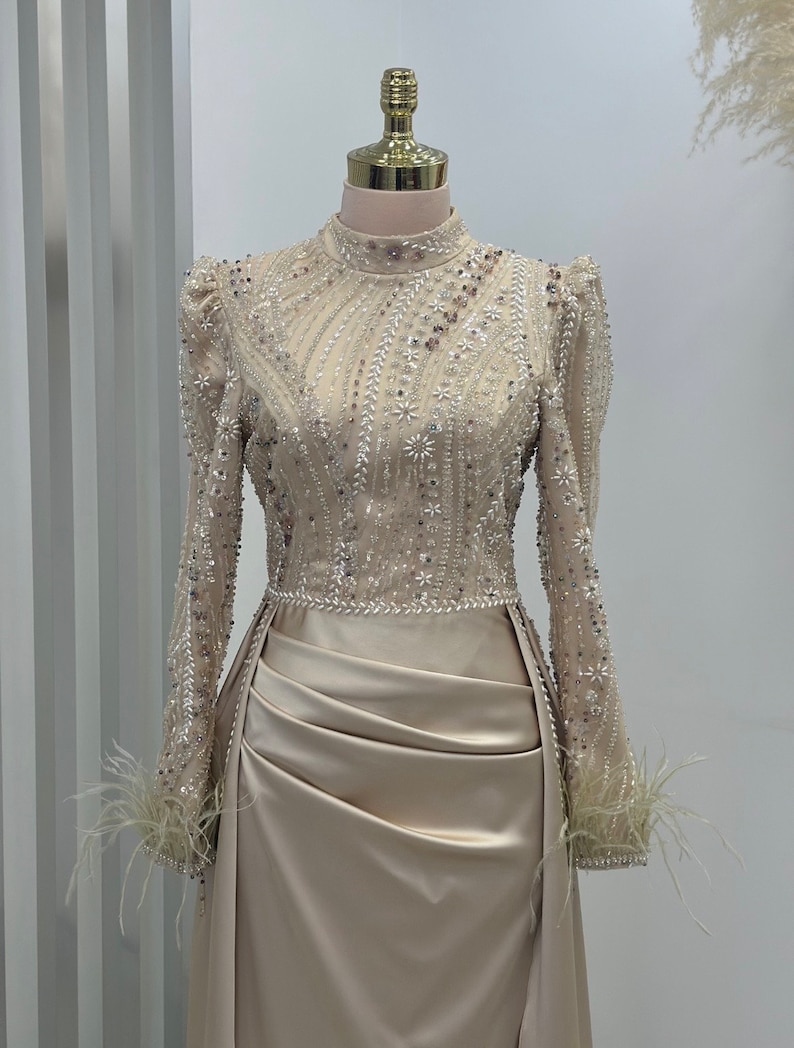 Modest Evening Dress Hijab Evening Dress Islamic Dress Elegant Modest ...