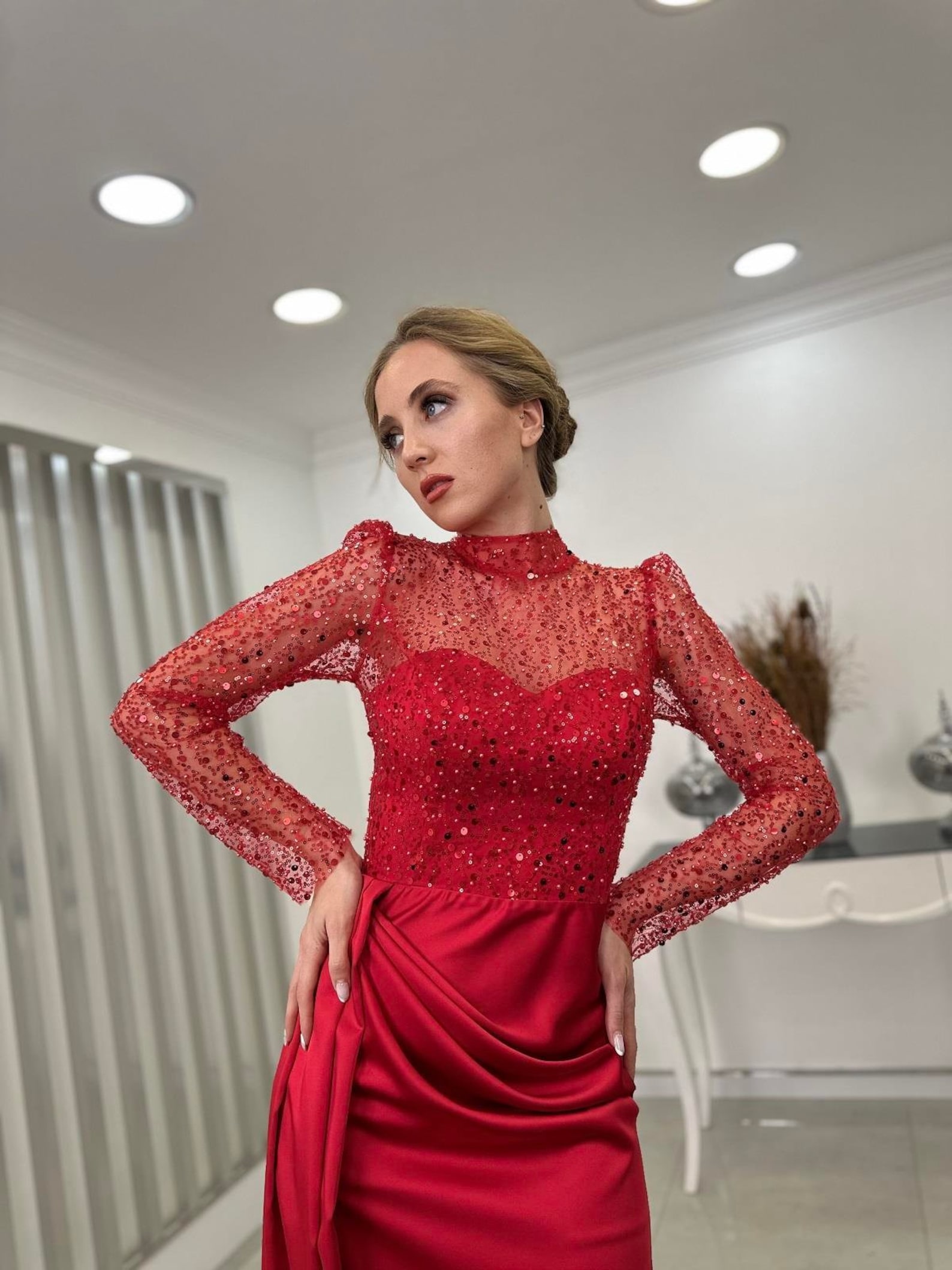 Party Dress Design Evening Dresses Transparent Evening Dress - Etsy