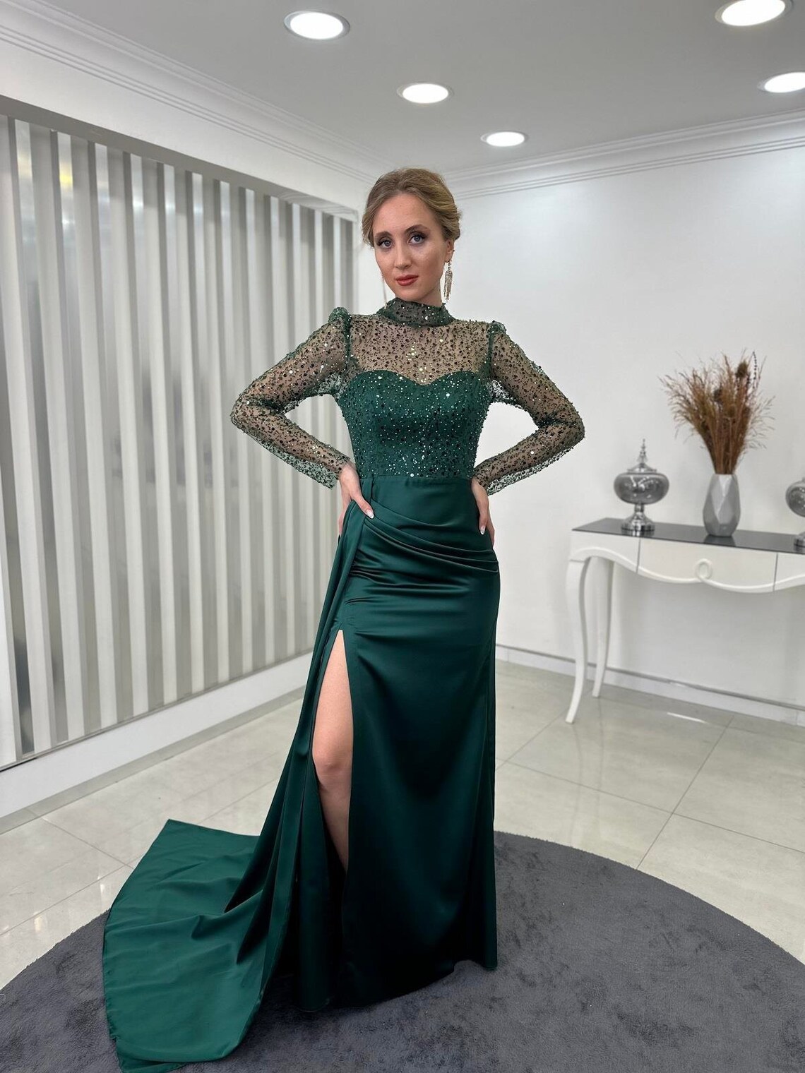 Party Dress Design Evening Dresses Transparent Evening Dress - Etsy