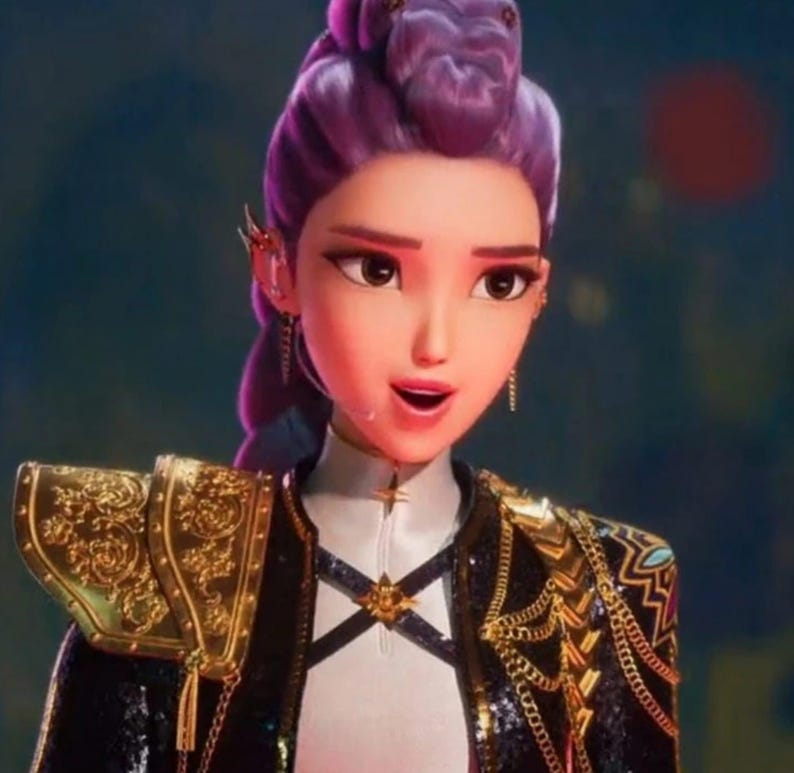 Rumi Kpop Demon Hunter Cosplay Costume - Etsy Australia