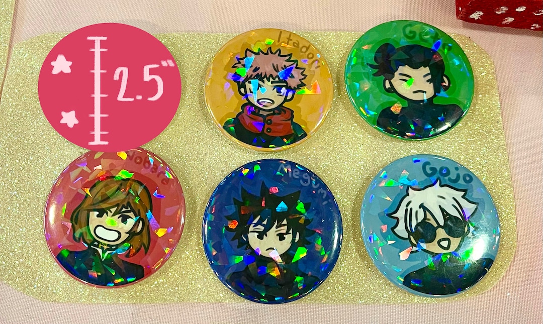 Jujutsu Kaisen Pins - Etsy