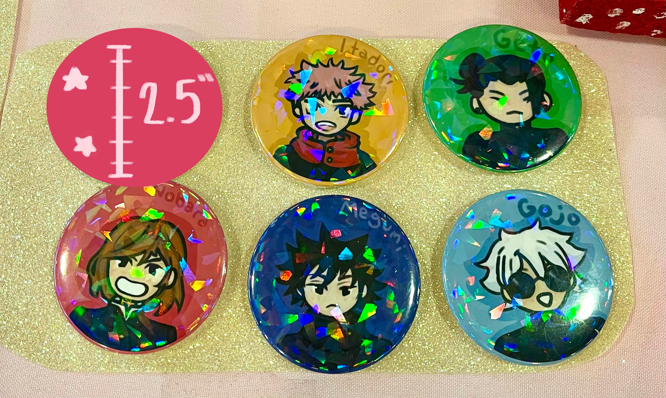 Jujutsu Kaisen Pins - Etsy