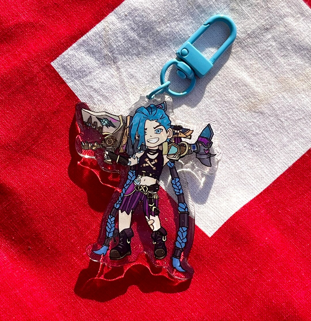 Jinx Keychain Arcane - Etsy