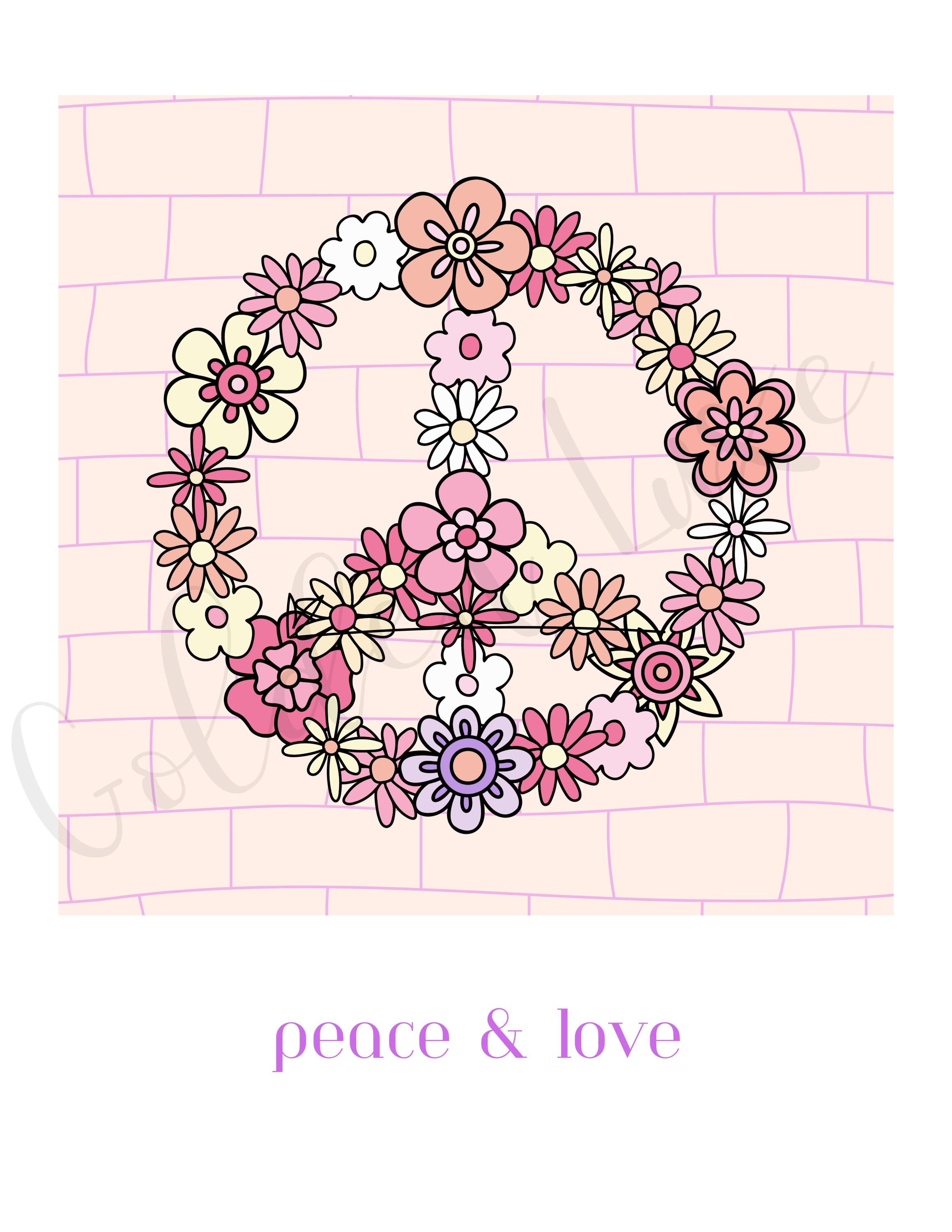 Cool Groovy Wall Decor, Nursery, Kids Room, Wall Art Set of 6 Cute ...