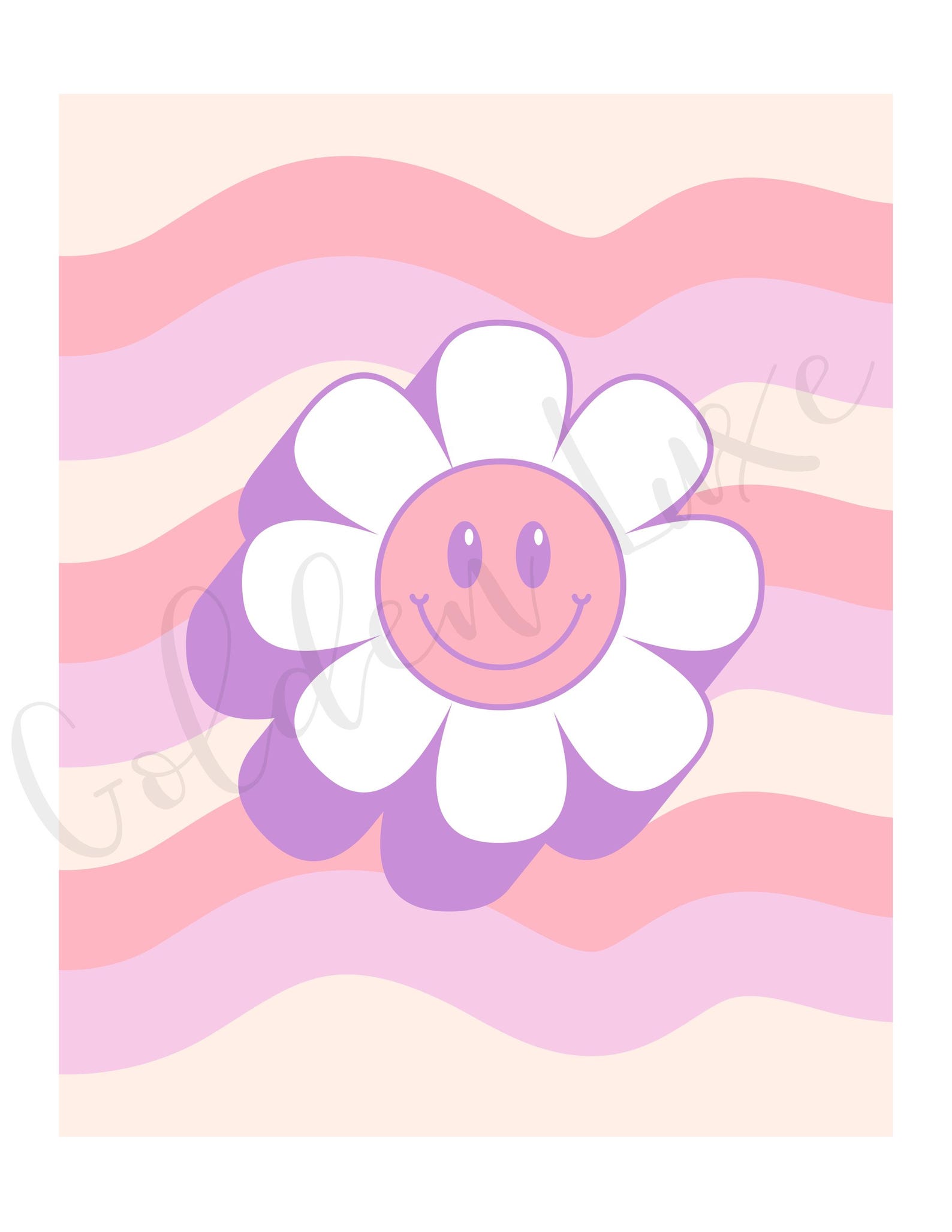 Cool Groovy Wall Decor, Nursery, Kids Room, Wall Art Set of 6 Cute ...