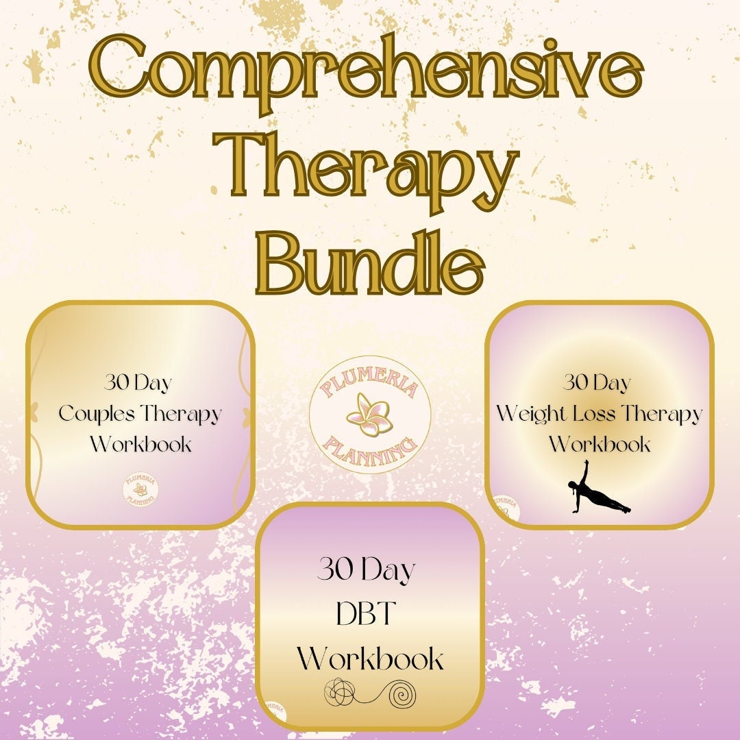 Comprehensive Therapy Bundle - DBT Therapy - Couples Therapy -weight ...