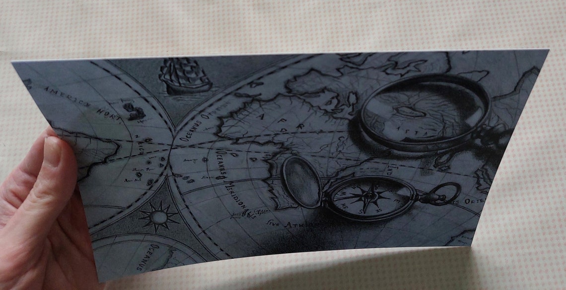 The Beginning of a Journey - Art Print From Original Art - Etsy