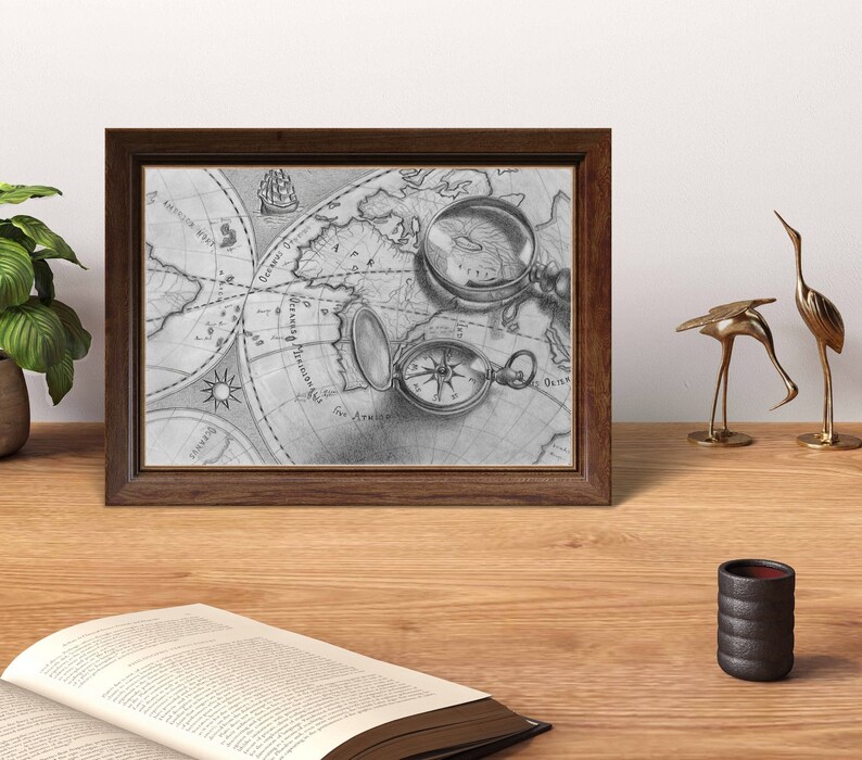 The Beginning of a Journey - Art Print From Original Art - Etsy