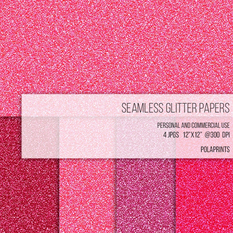 SALE Seamless Glitter Background. Digital Paper. Pink Glitter, Sparkly ...