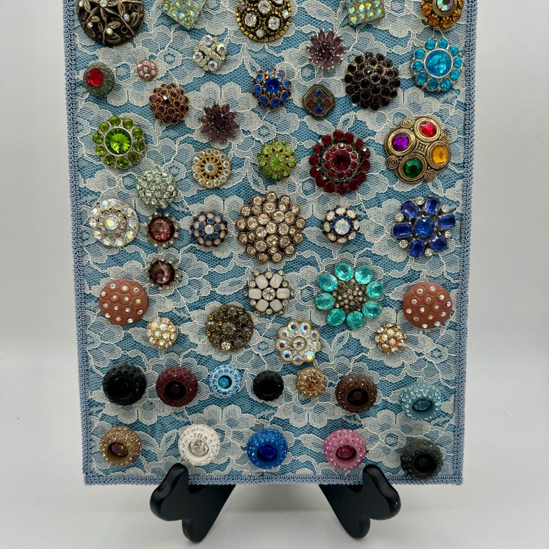 Vintage Button Art - Etsy
