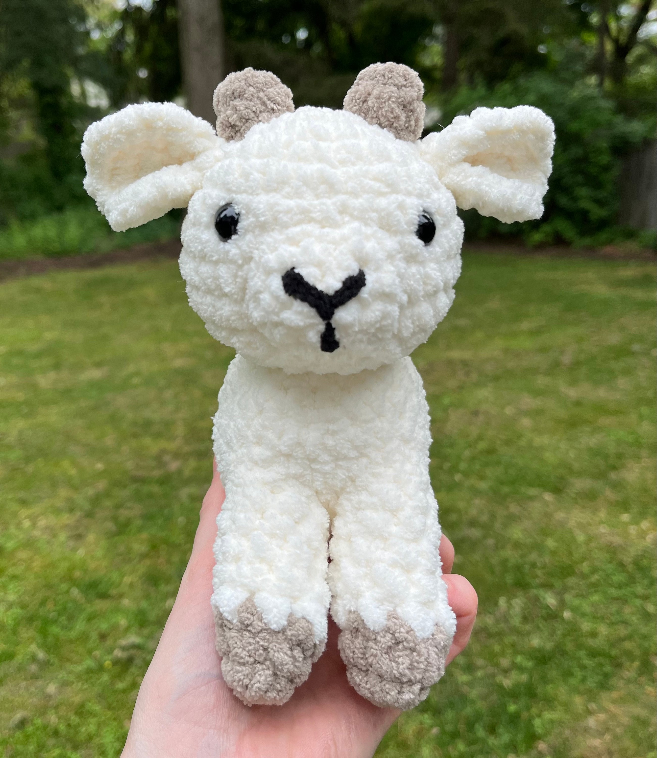 Crochet Goat Plush Stuffed Animal Amigurumi - Etsy