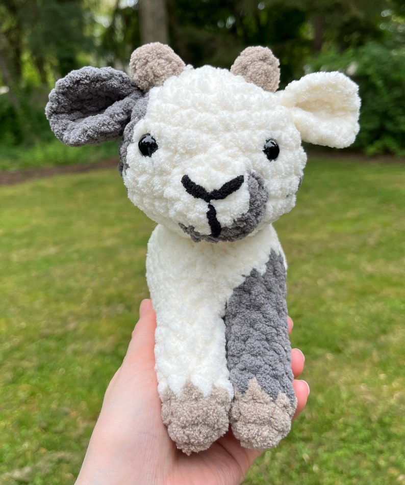Crochet Goat Plush Stuffed Animal Amigurumi - Etsy