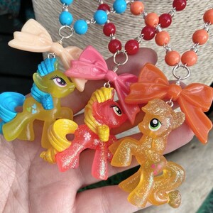 FHS *LEMON HEARTS* Translucents My Little Pony Necklace G4 - Etsy