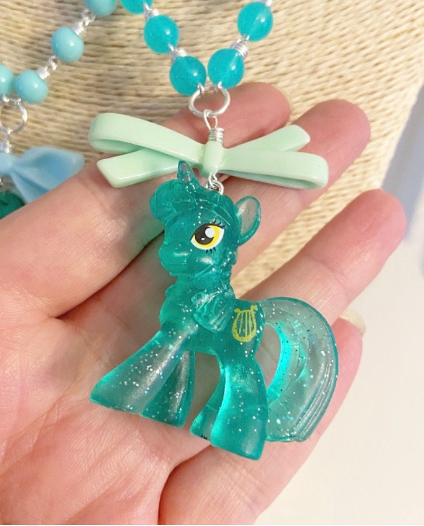 FHS sprinkle Medley or Lyra Heartstrings My Little Pony Necklace G4 - Etsy