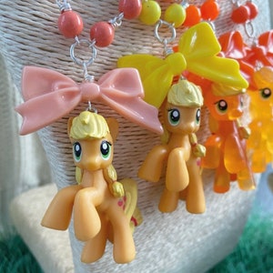 FHS *applejack or APPLEJACK* My Little Pony Necklace G4 - Etsy UK