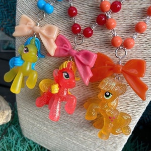 FHS *LEMON HEARTS* Translucents My Little Pony Necklace G4 - Etsy