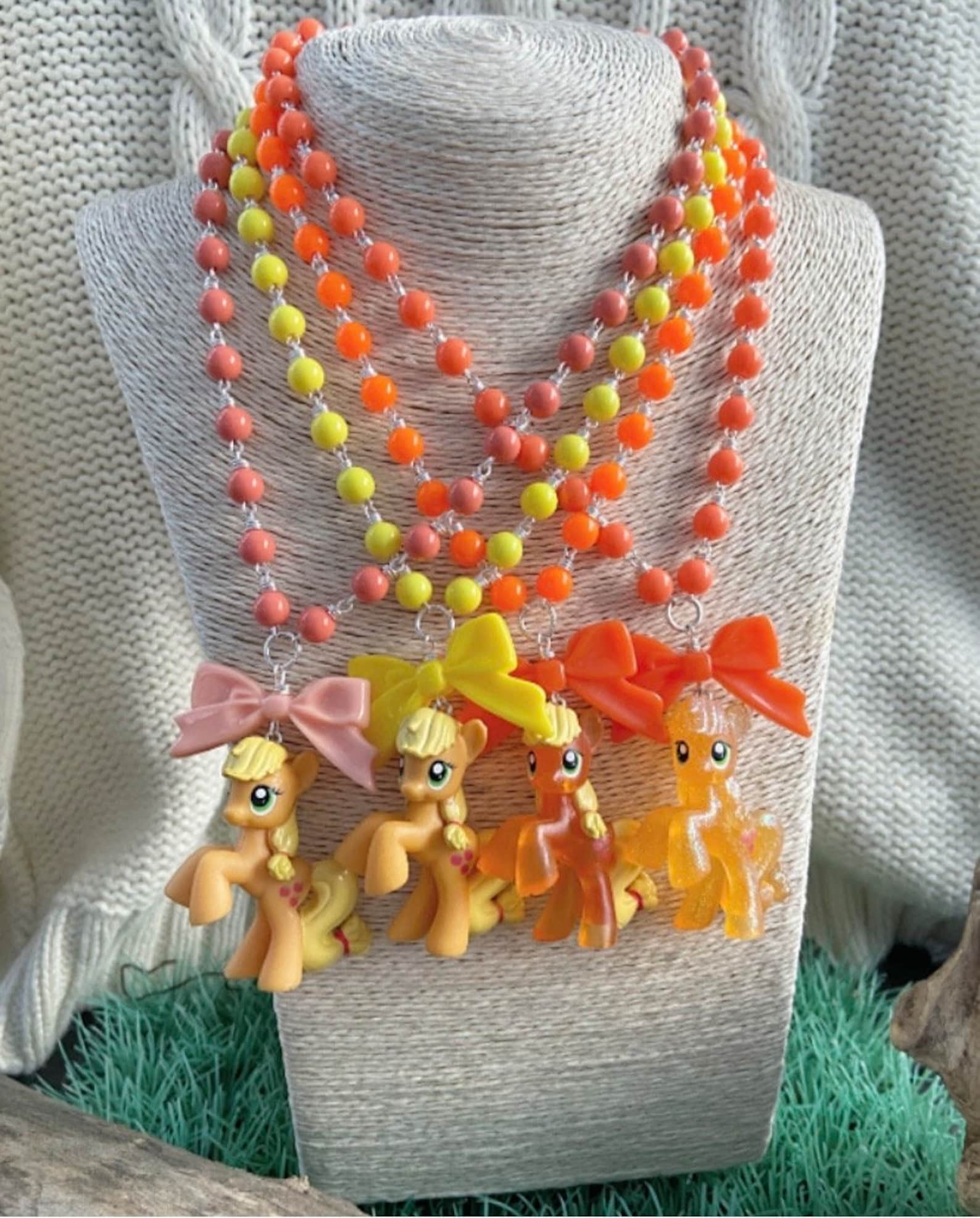 FHS *applejack or APPLEJACK* My Little Pony Necklace G4 - Etsy