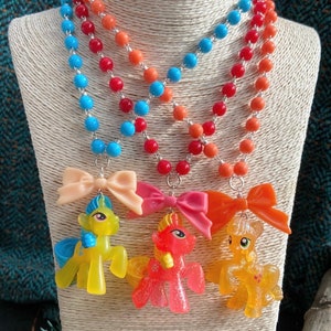 FHS *LEMON HEARTS* Translucents My Little Pony Necklace G4 - Etsy