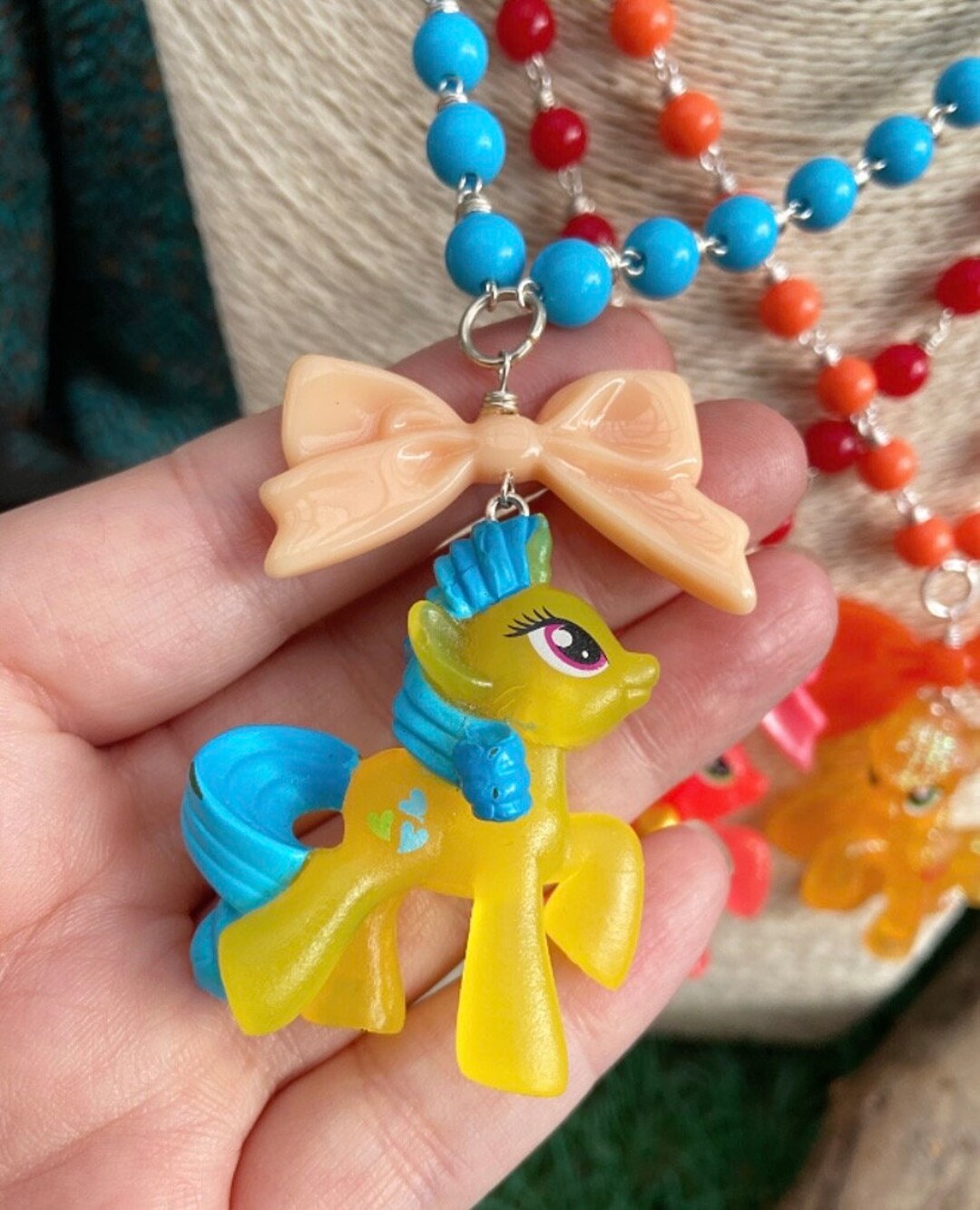 FHS LEMON HEARTS Translucents My Little Pony Necklace G4 - Etsy