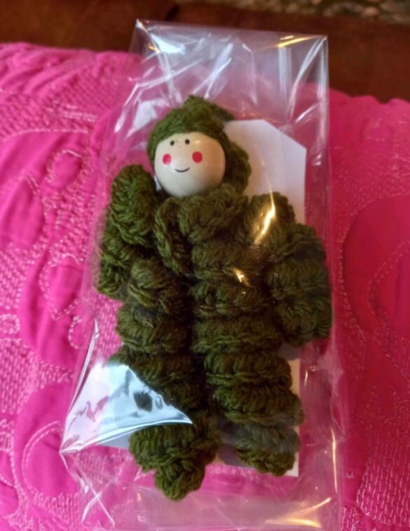 Wriggly Worm Soldier With Smiley Face Keyring - Etsy