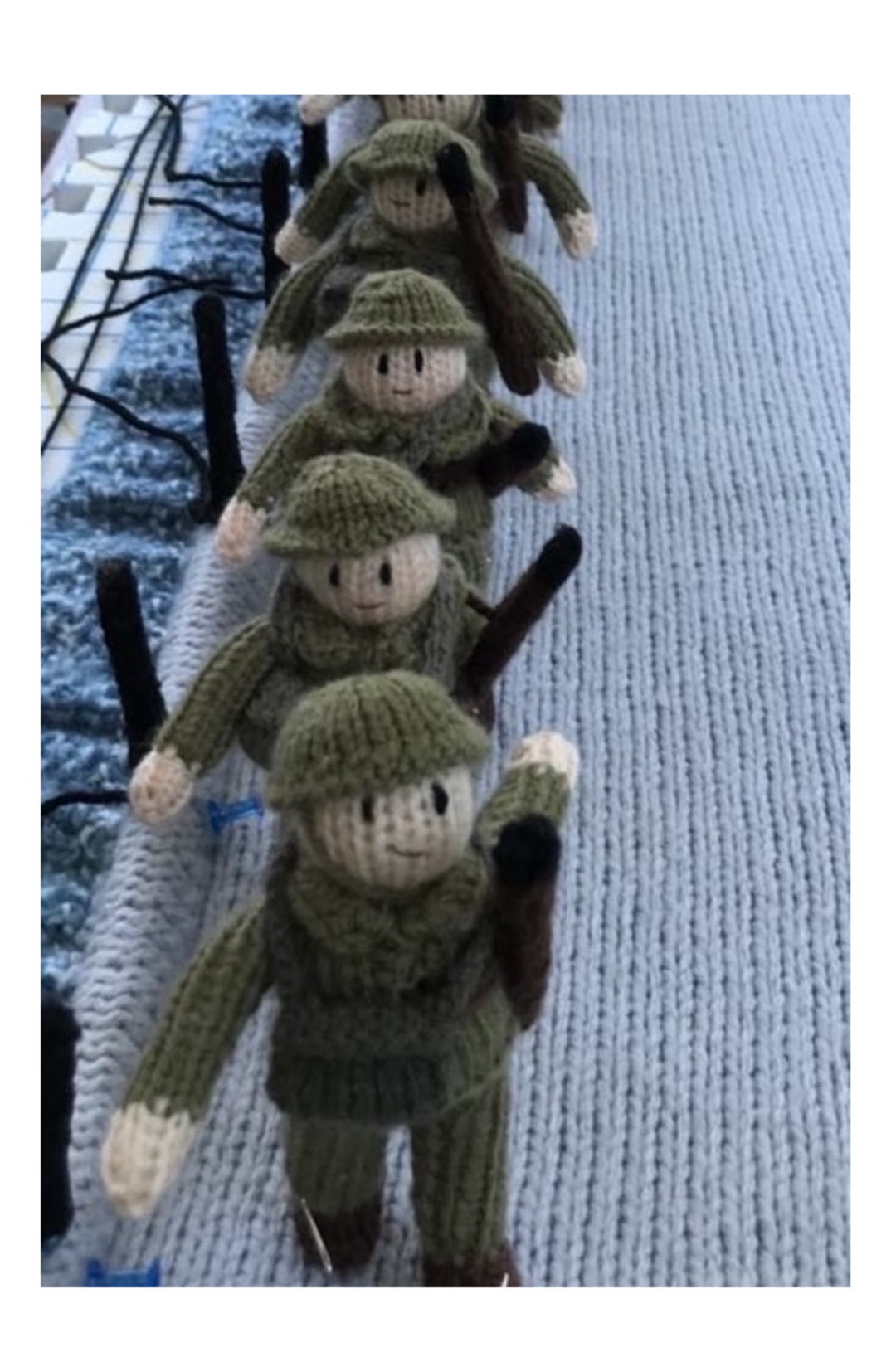 PDF PATTERN Knitted 5 Soldier - Etsy UK